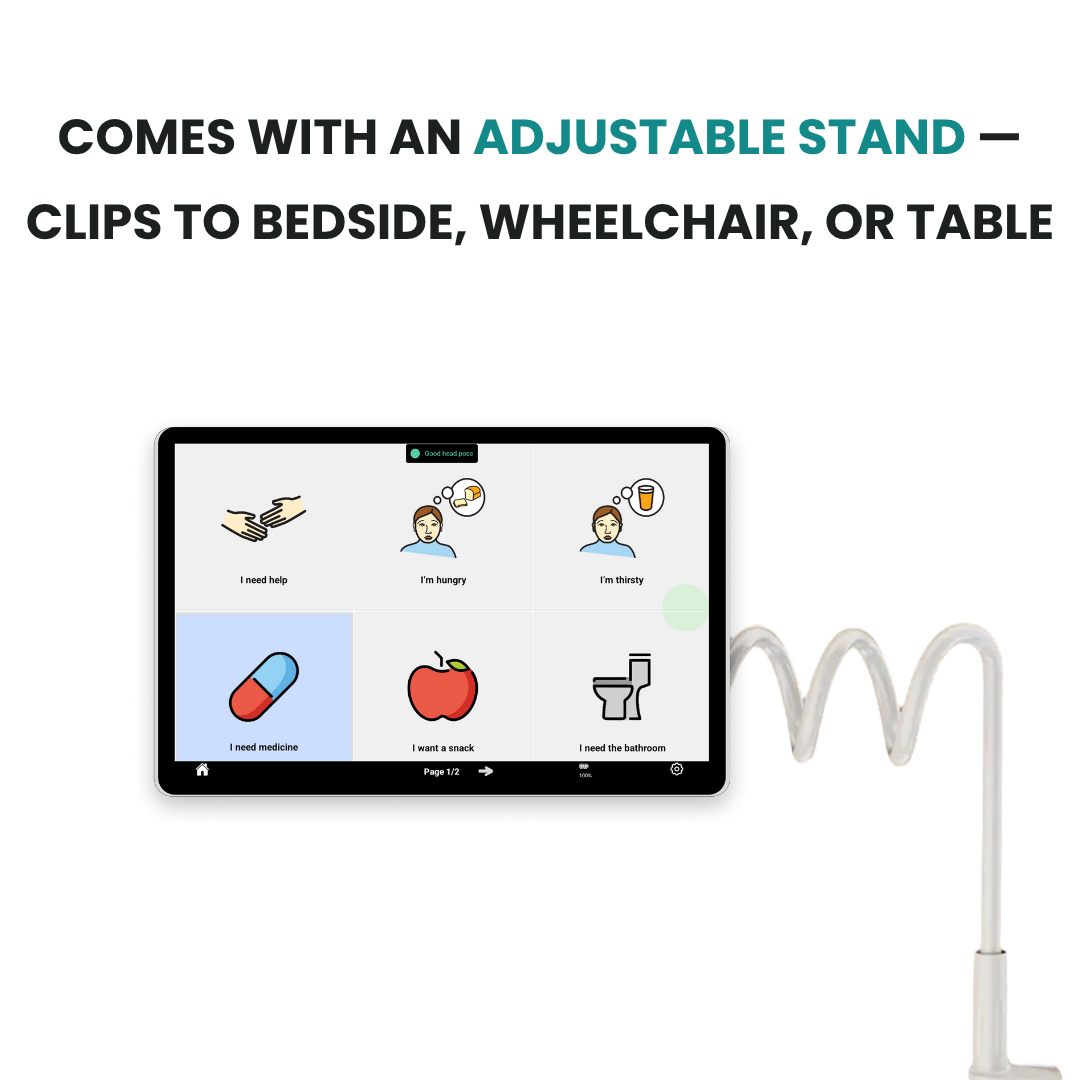 Talking Iris – Eye Gaze Tracker AAC Device for Nonverbal Adults | Eye ...